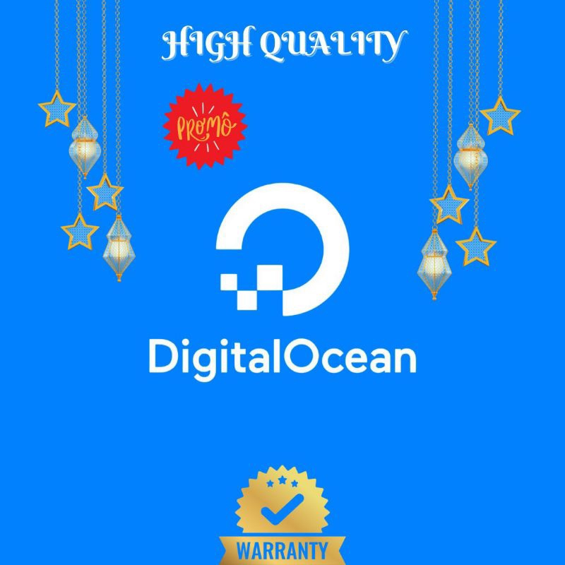 Jual (PROMO) DigitalOcean $200 2 bulan 10 Droplet Legal Aman | Shopee Indonesia