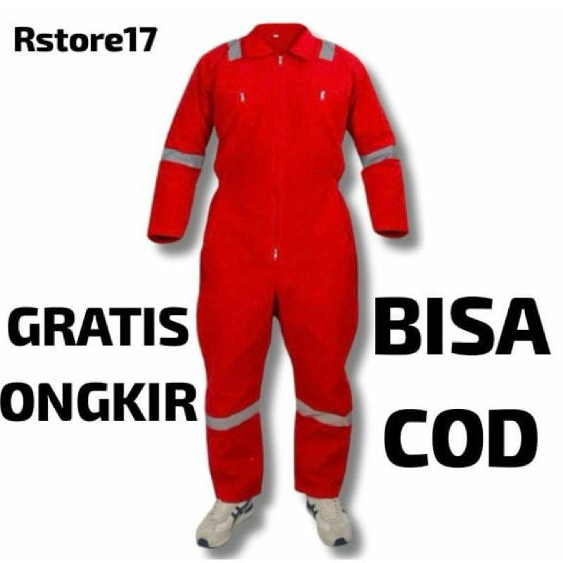 Jual Werpack Safety Polos | wearpack bengkel | baju bengkel | seragam ...