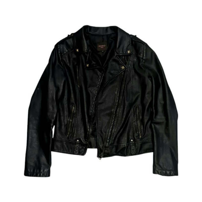 Jual JACKET KULIT RAMONES PUNK | Shopee Indonesia