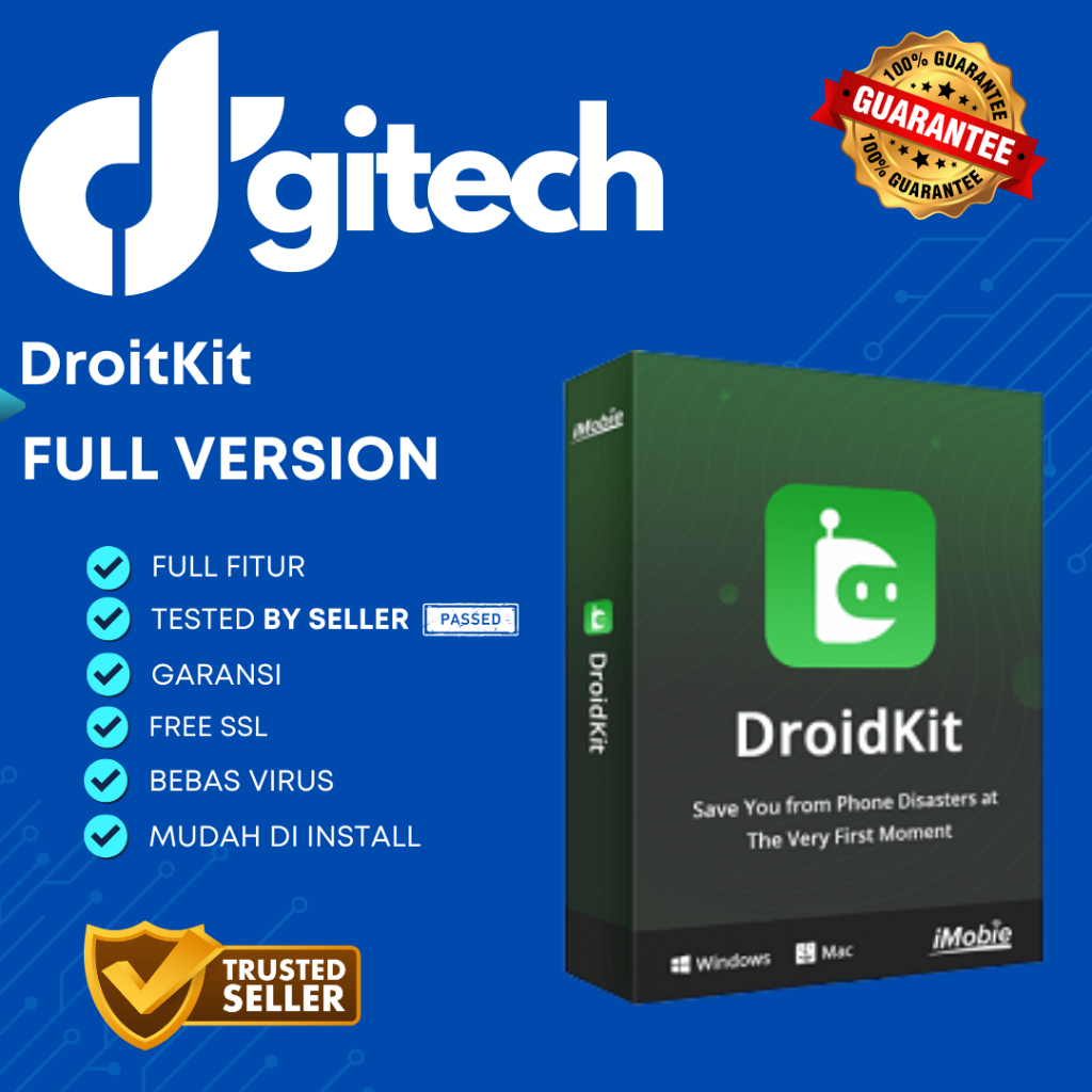 Jual iMobie DroidKit: Solusi Lengkap untuk Semua Masalah Android | Shopee Indonesia