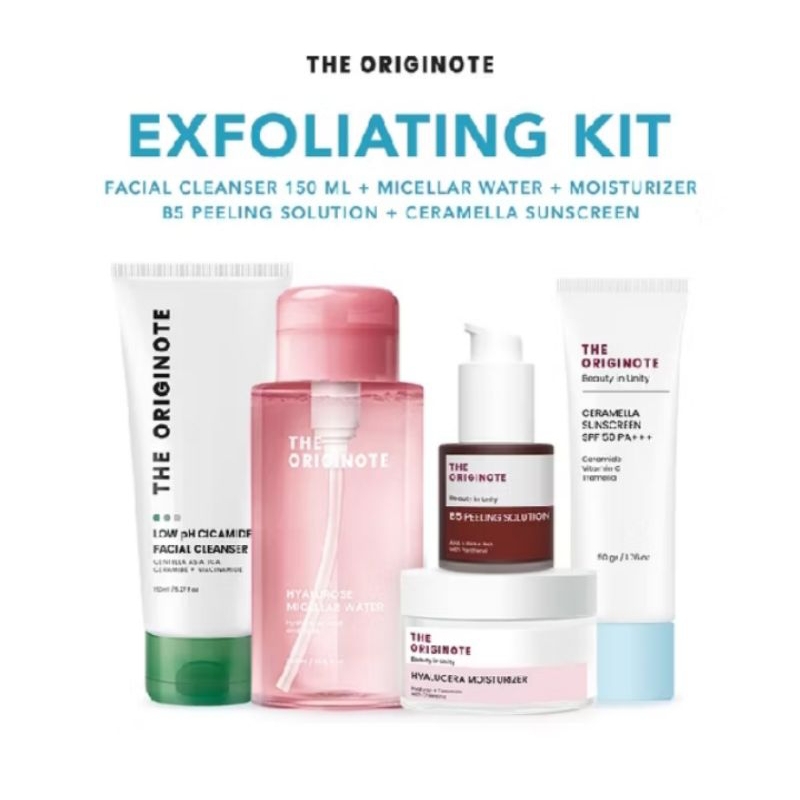 Jual The Originote Bundle 5in1 - Cicamide Facial Cleanser 150ml ...