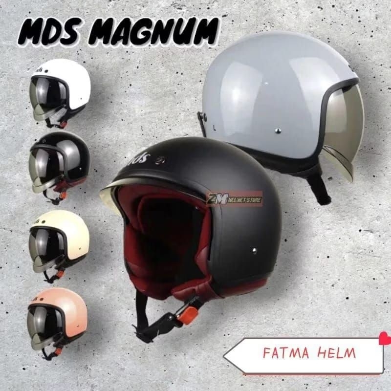 Jual HELM MDS MAGNUM 100%ORIGINAL | Shopee Indonesia
