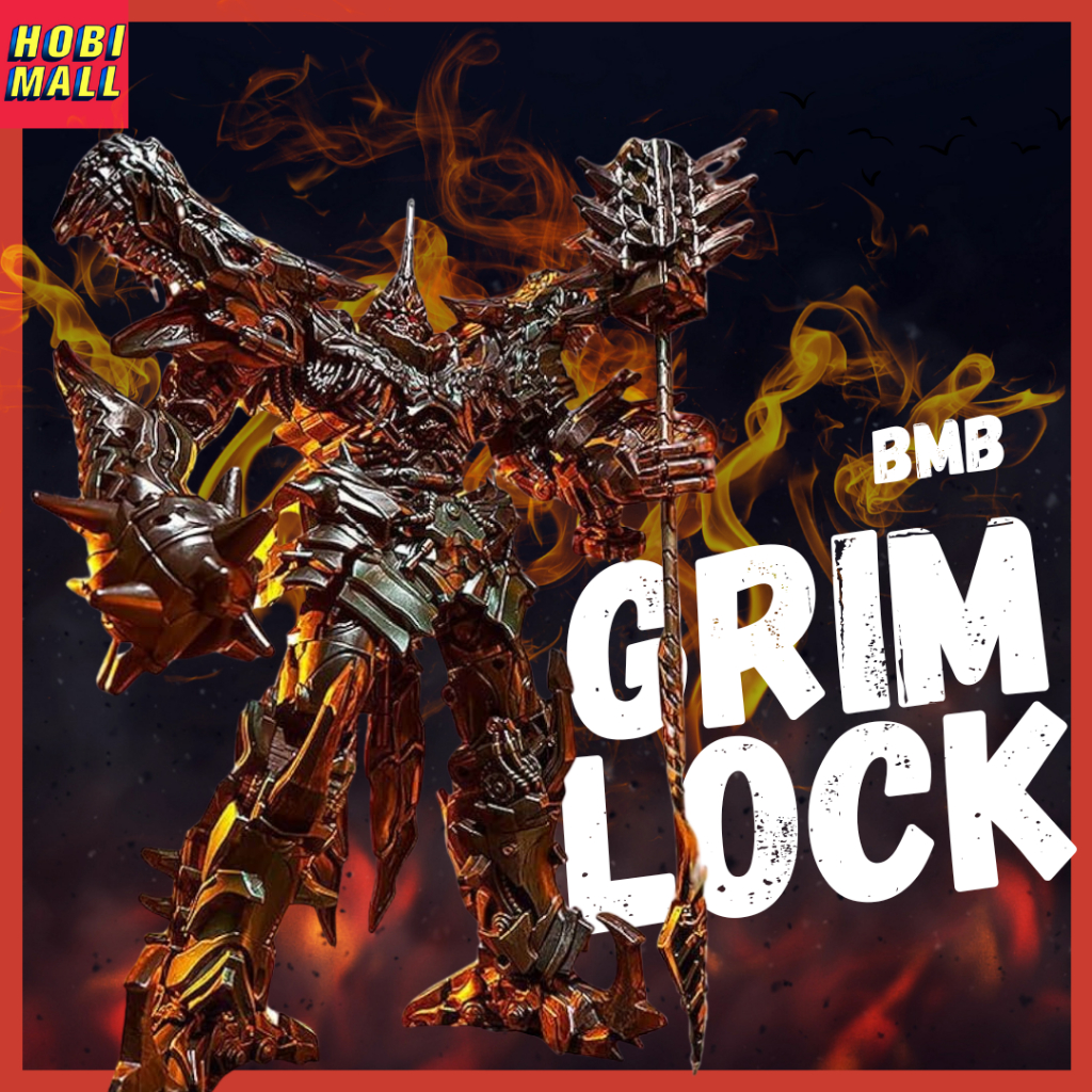 Jual Action Figure Transformers Black Mamba BMB LS05 Grimlock Metal ...