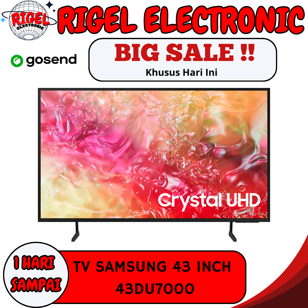 Jual SAMSUNG 43DU7000 SMART TV 43 INCH CRYSTAL UHD 4K UA43DU7000KXXD 43CU8000 / 43DU8000 ...