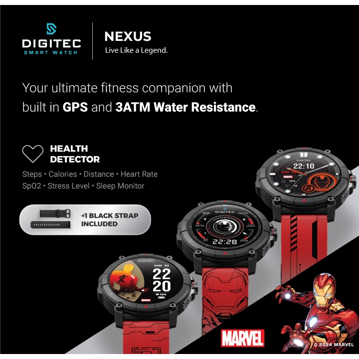 Jual Jam Tangan Digitec Smartwatch NEXUS Free Strap | Shopee Indonesia