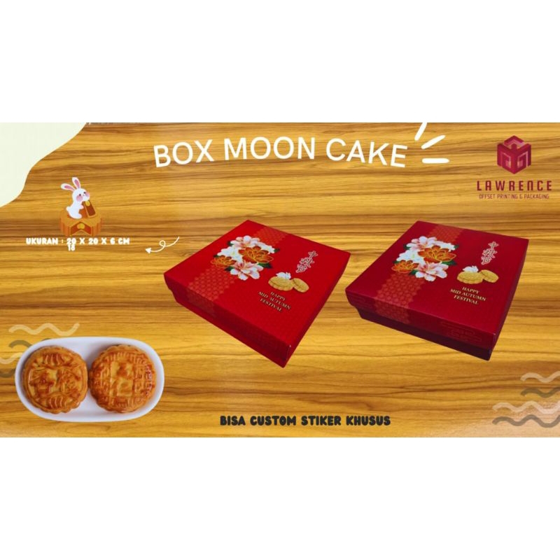Jual SAUDARA BOX MOONCAKE Dus Kue Bulan 20×20×6CM , 18×18×5,5 CM | Shopee Indonesia