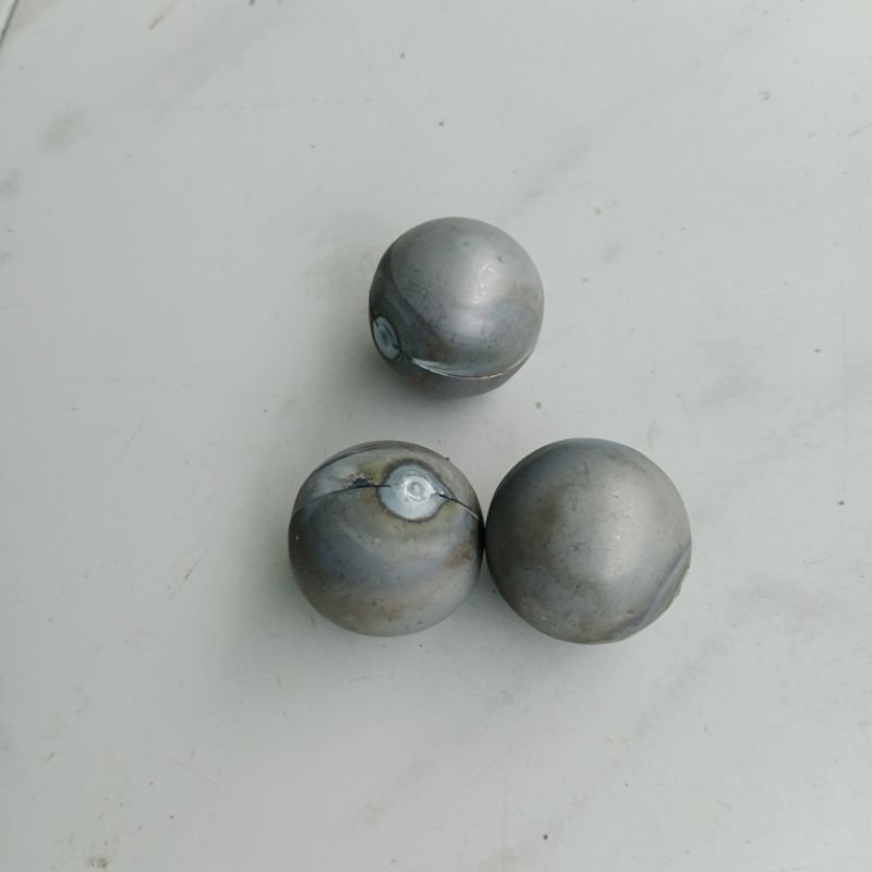 Jual Bola ball plat besi 3/4 inch diameter 2,5cm ornamen aksesoris ...