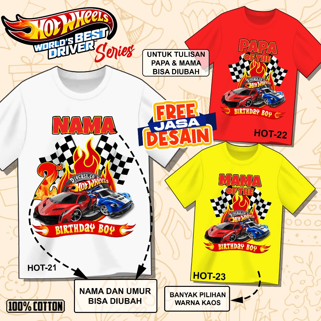 Jual kaos ulang tahun anak kaos ulang tahun couple family kaos ultah ...