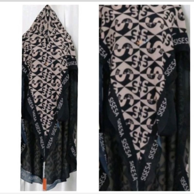 Jual Khimar Sisesa Black | Shopee Indonesia