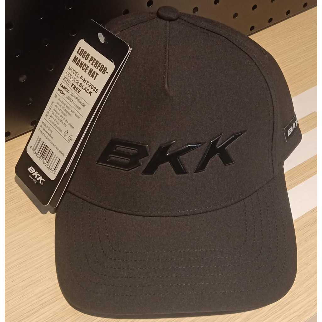 Jual TOPI BKK LOGO PERFORMANCE HAT BLACK F-HT-2035 | Shopee Indonesia