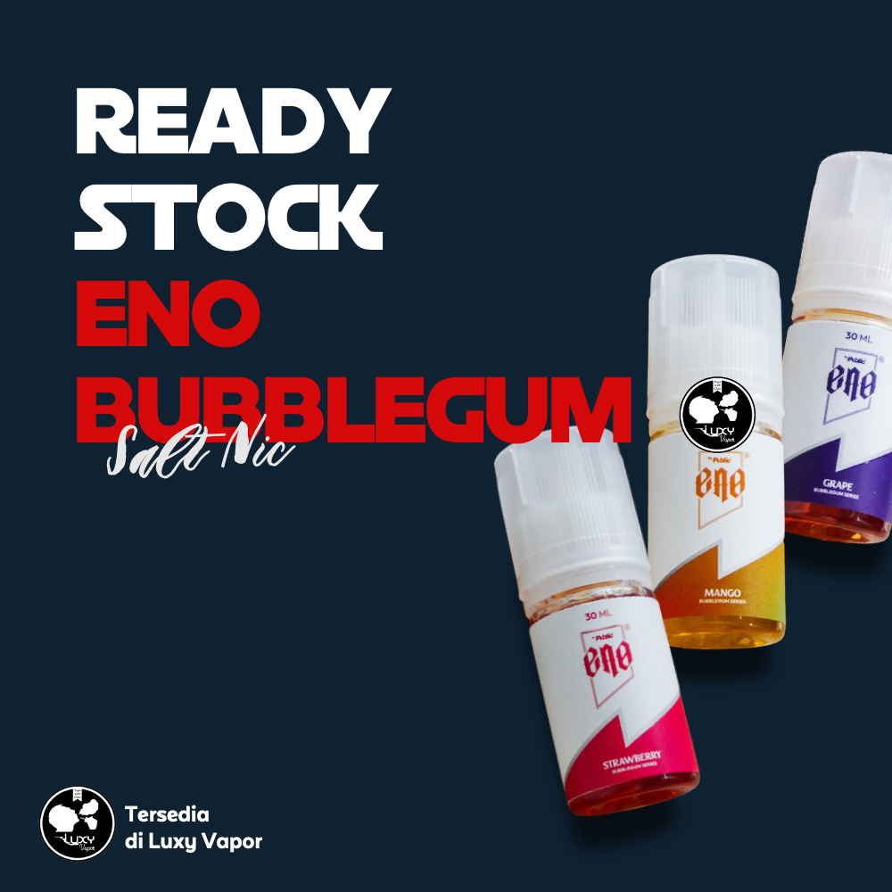 Jual Eno Bubblegum Salt Nic Liquid Bubblegum Mango , Grape , Strawberry ...