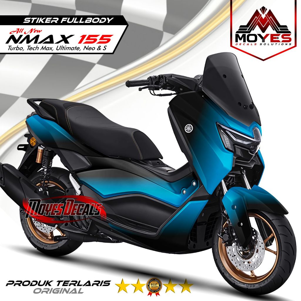 Jual (COD) Decal Stiker Yamaha NMAX TURBO - Sticker NMAX NEO S Tahun ...