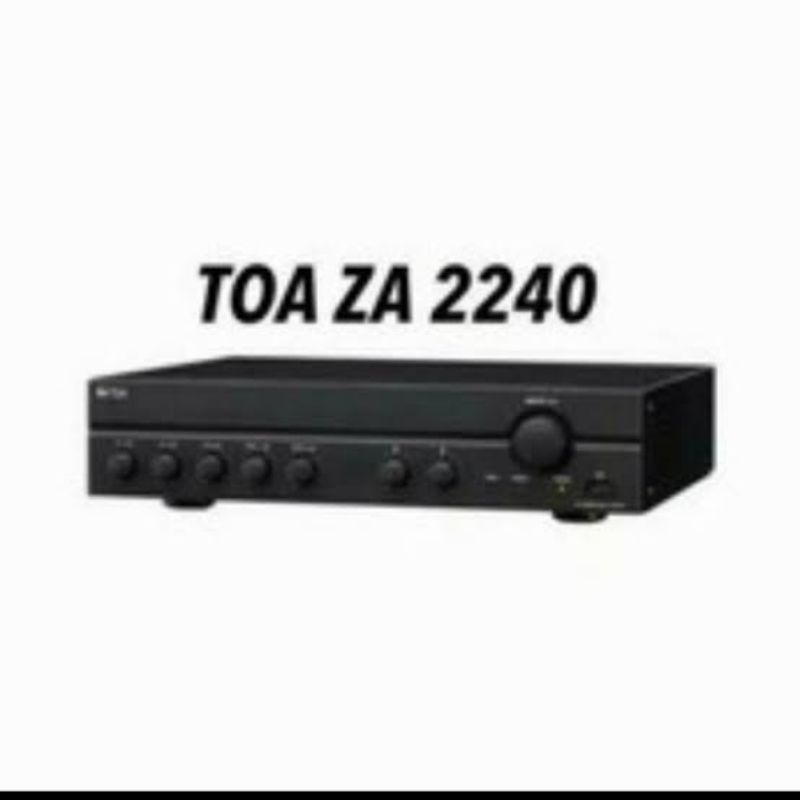 Jual ZA-2240 Mixer Amplifier Power Toa Garansi Resmi | Shopee Indonesia