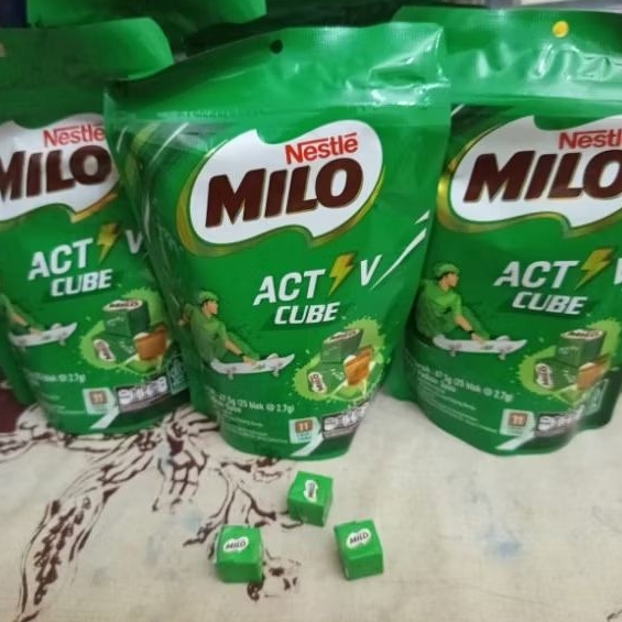 Jual Nestle Milo Active cube isi 25 blok | Shopee Indonesia