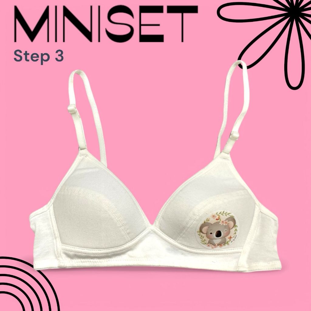 Jual MINI SET/BRA/BH/BEHA WANITA PELAJAR NO KAWAT NEVADA STEP 3 ...