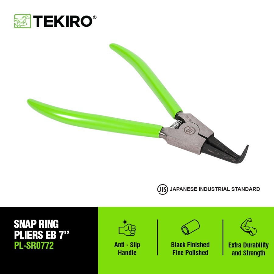 Jual Tekiro tang snap ring 7" lurus / Bengkok / tang snapring 7" IB,EB ...