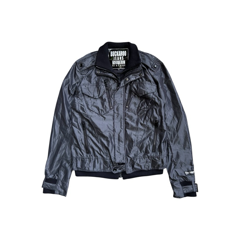 Jual Vintage Japanese Brand Buckaroo Motorcycle Jacket | Shopee Indonesia