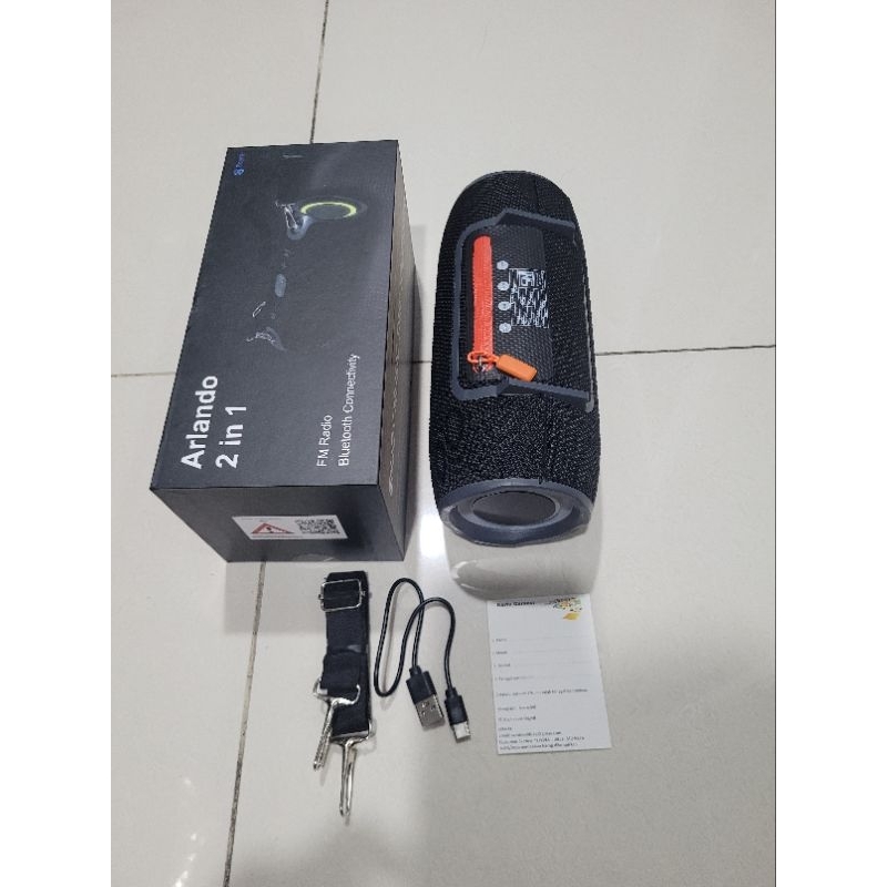 Jual Speaker Bluetooth Connectivity Arlando 2 in 1 | Shopee Indonesia