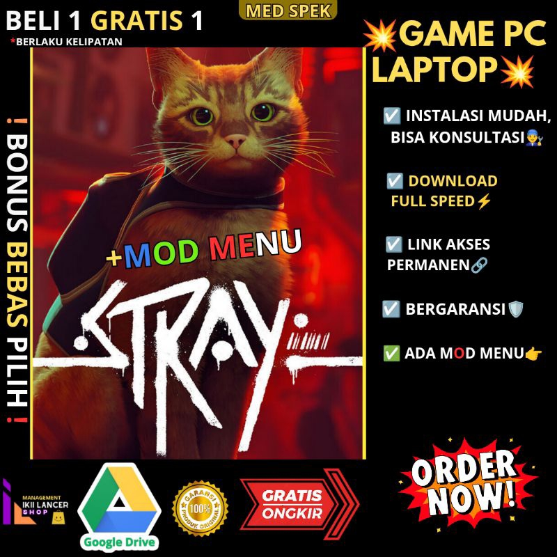 Jual Stray - PC LAPTOP GAMES - CARA INSTALL MUDAH! | Shopee Indonesia