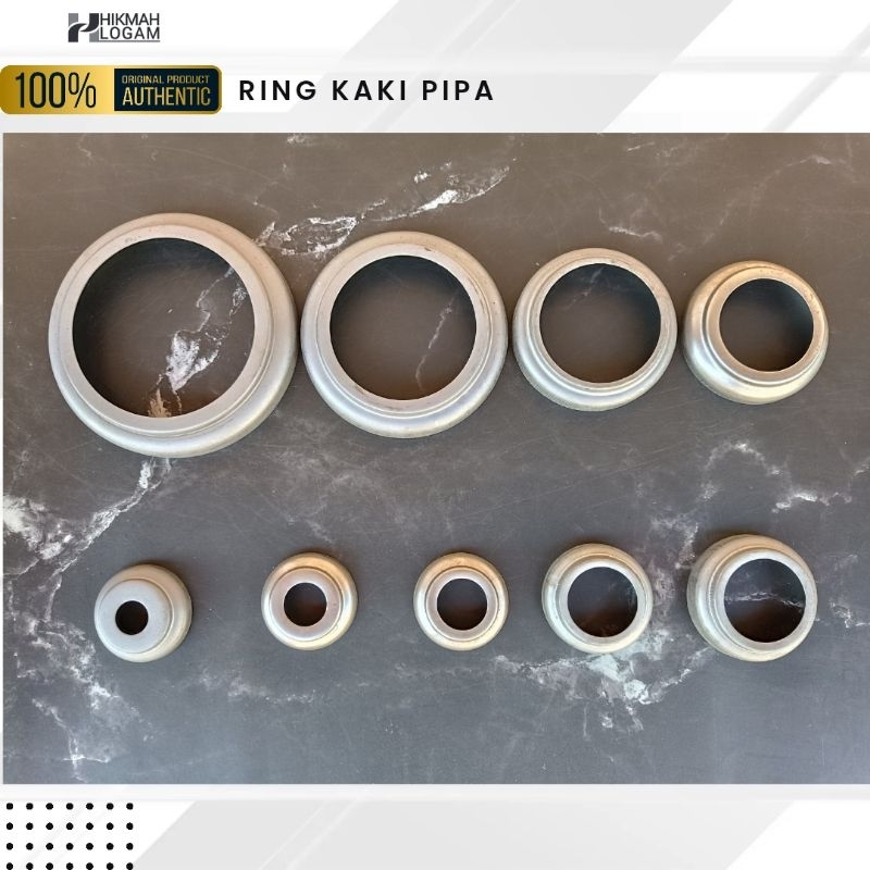 Jual Ring Tapak Kaki Pipa All Ukuran - Ring Cembung Pipa Besi | Shopee ...