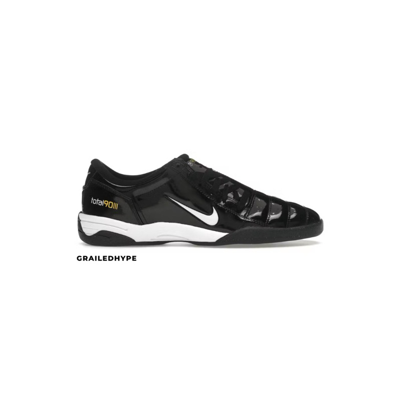 Jual Nike Total 90 3 SP Black / Metallic Silver / Bordeau | Futsal ...
