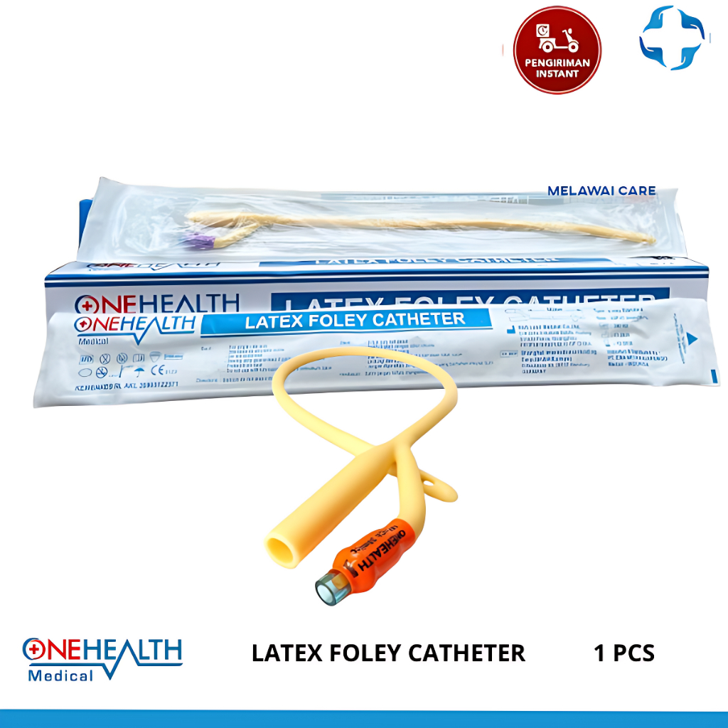 Jual Selang Kateter Urine Pria Foley Chatetr Urin 2 Way Latex Onehealth ...