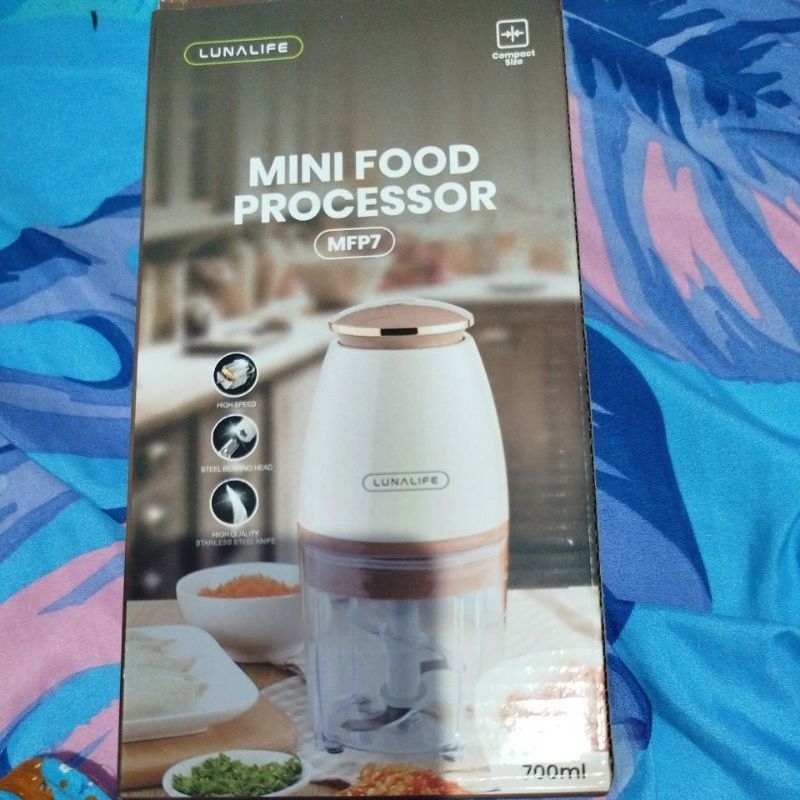 Jual Luna Life Mini Food Processor 700 ml | Shopee Indonesia