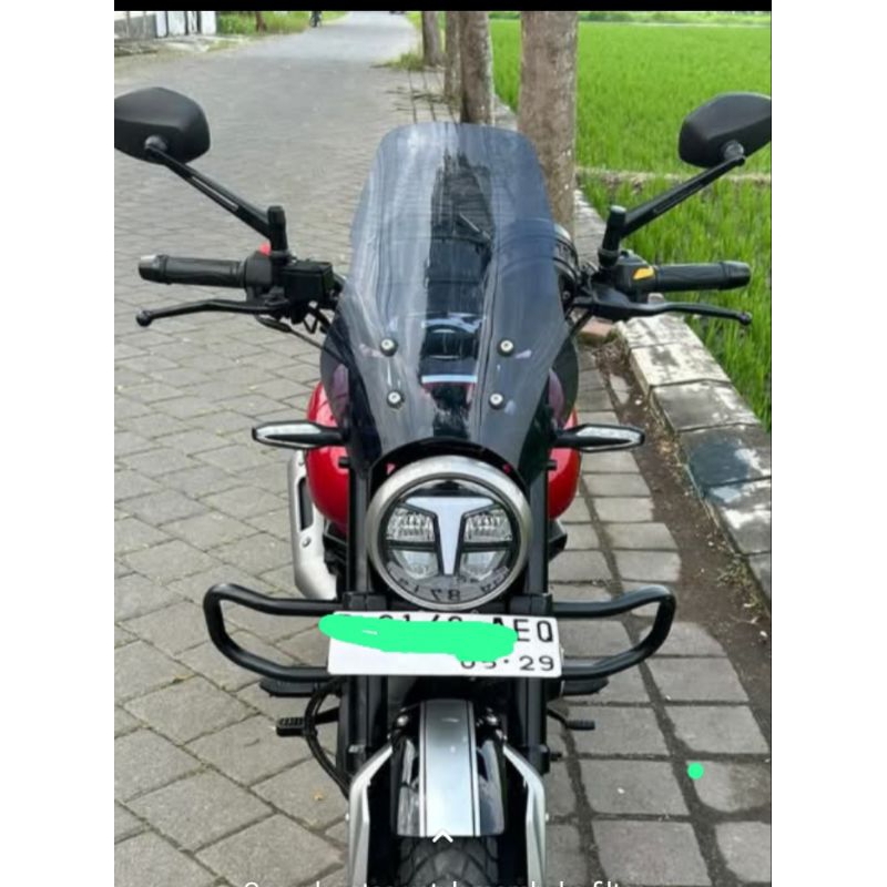 Jual visor custom tvs ronin model Himalayan | Shopee Indonesia