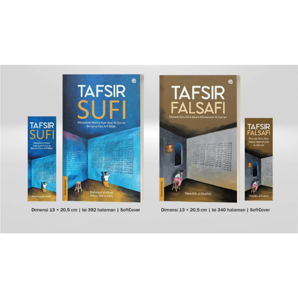 Jual Paket 2 Buku Tafsir Sufi dan Tafsir Falsafi - Mahmud al-Hindi dan ...