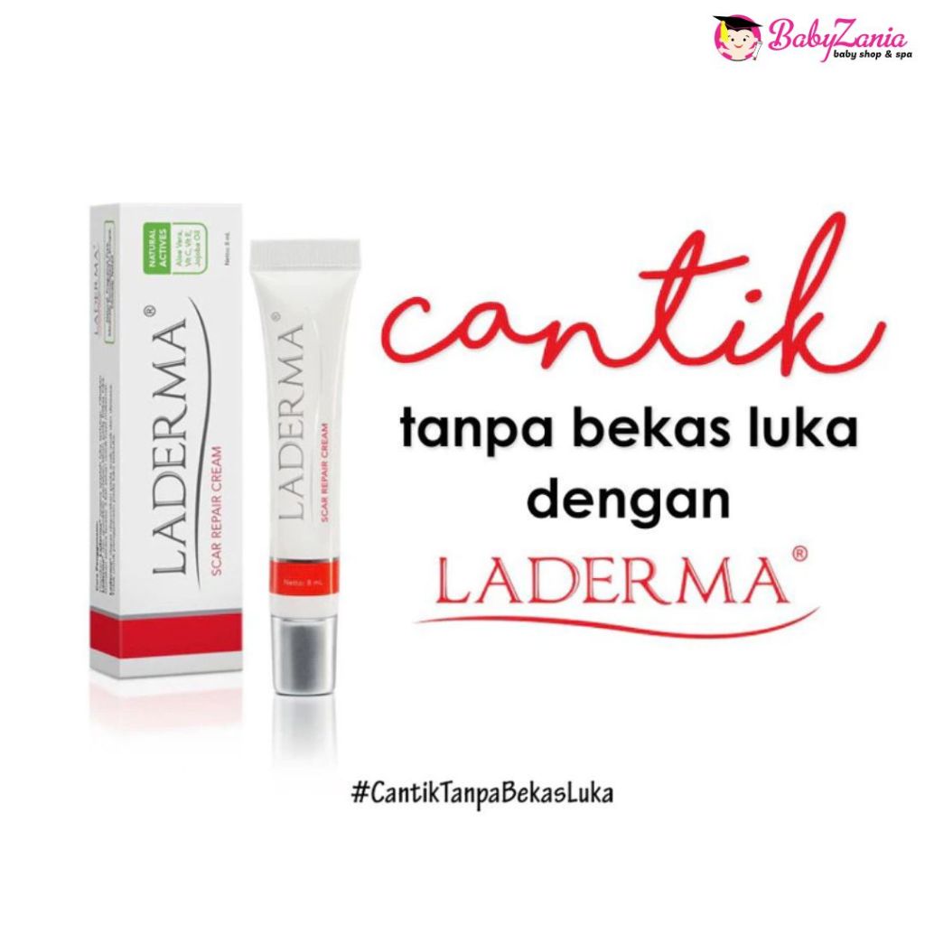 Jual Laderma Cream 8 ml - Krim Bekas Luka Laderma Scar Repair Cream ...