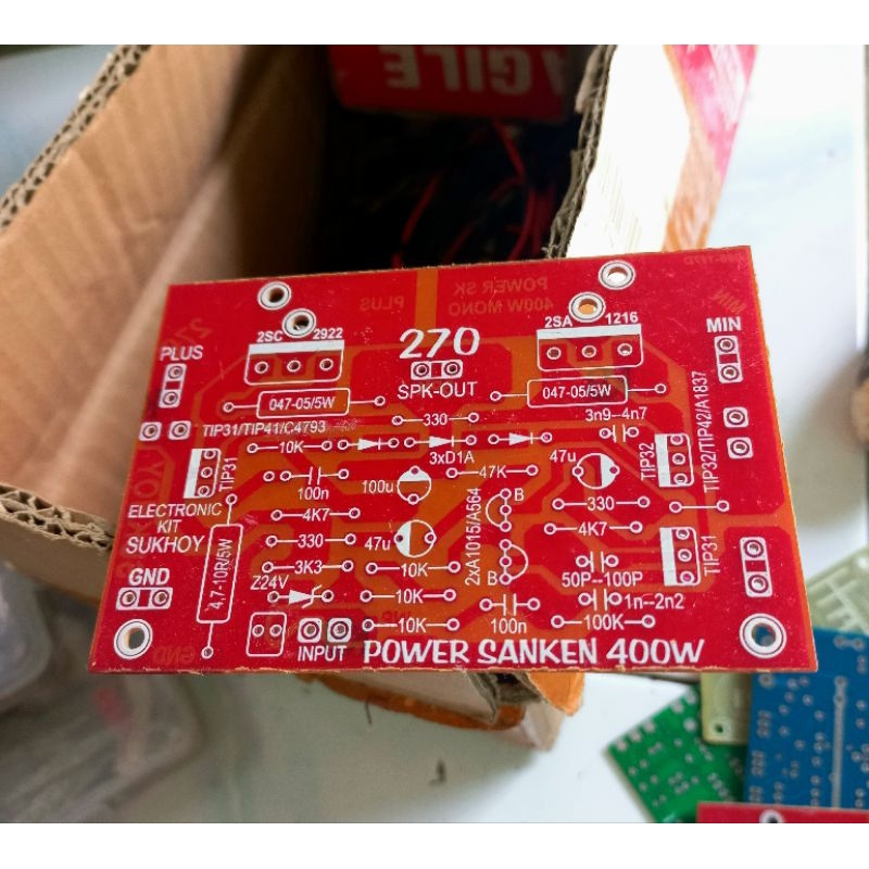 Jual Pcb Sanken / Safari 400W | Shopee Indonesia