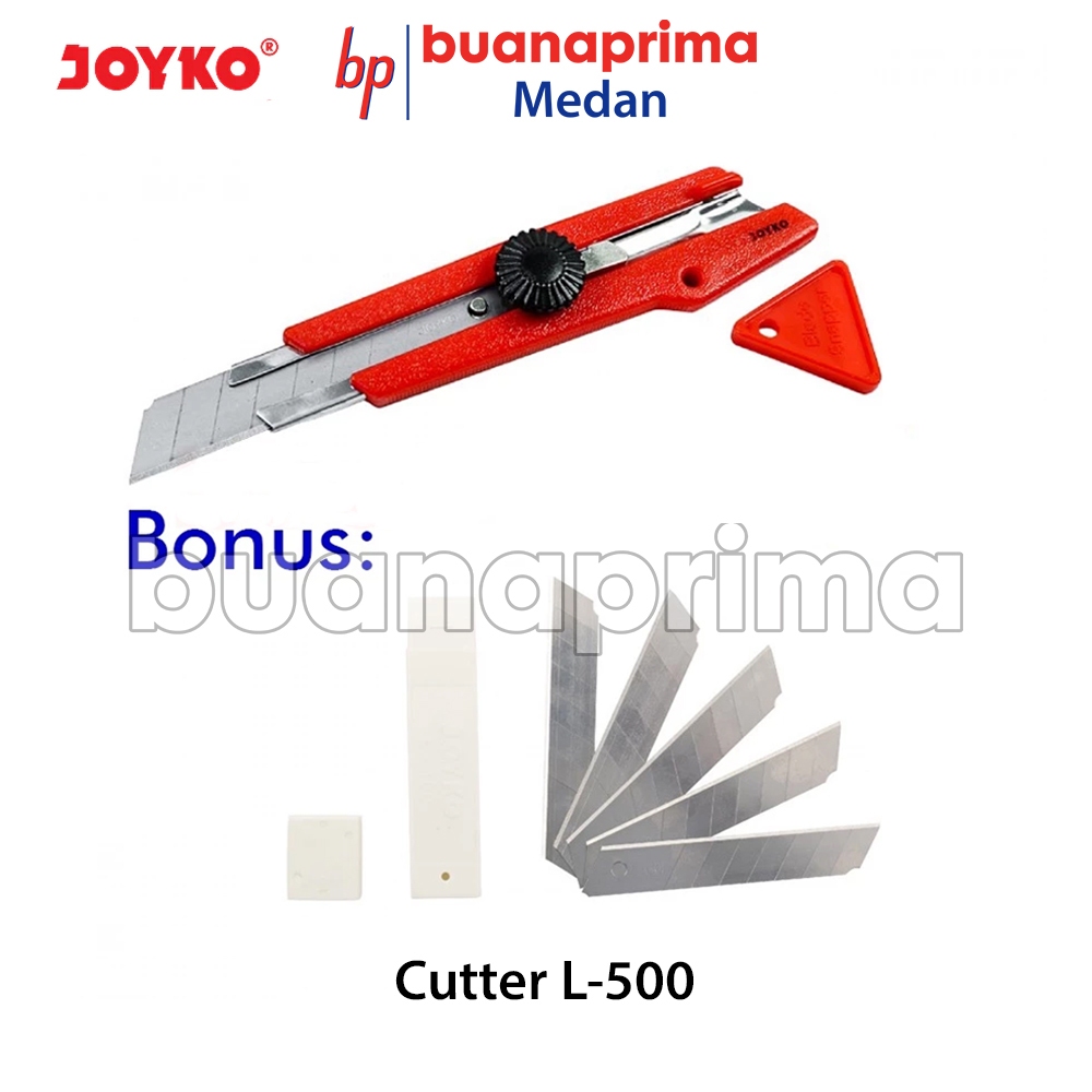 Jual Cutter JOYKO L-500 BESAR Bonus Refill L-150 Pisau Pemotong Kertas ...