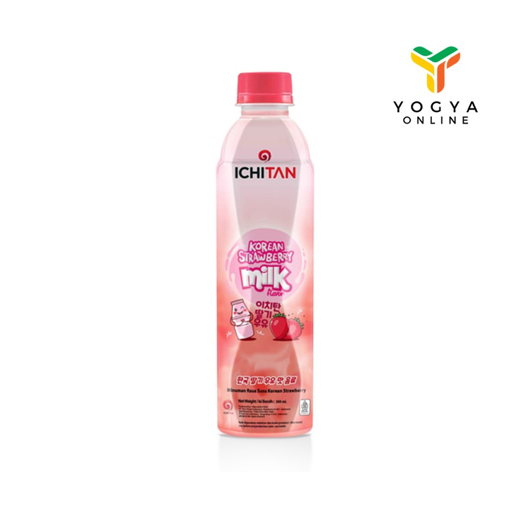 Jual Ichitan Korean Strawberry Milk 300 Ml | Shopee Indonesia