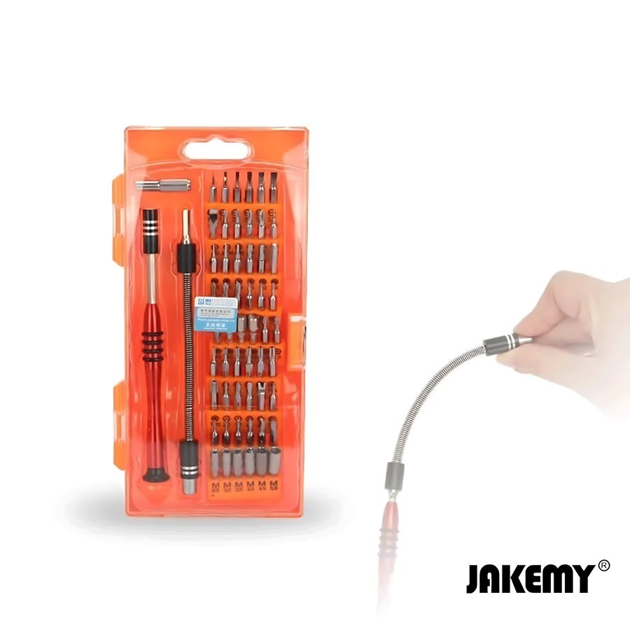 Jual Jakemy JM-8126 54 in 1 Bits Obeng Kaca Mata Plus Extension Bar | Shopee Indonesia