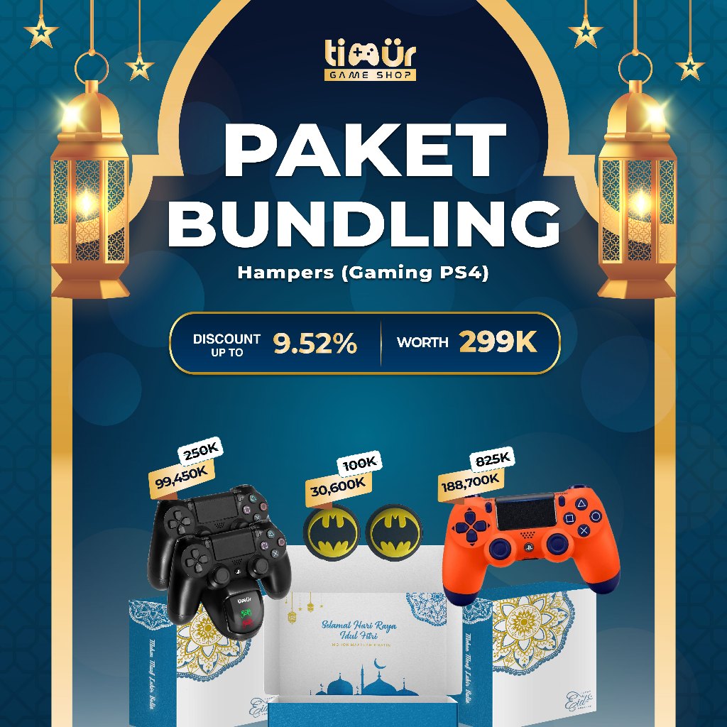 Jual Hampers Gaming PS4 [Spesial Ramadhan Hadiah Unik untuk Gamer ...