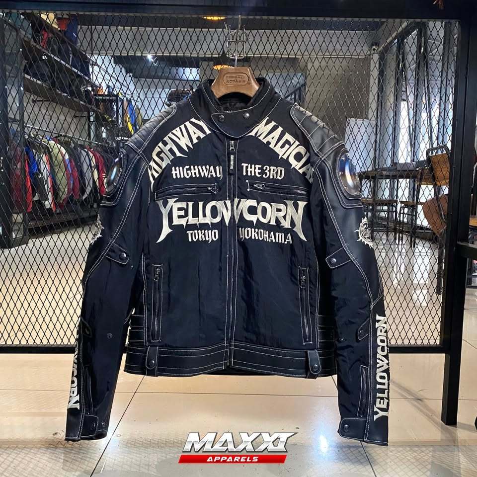 Jual Jaket Motor Yellow Corn | Titanium YB 8309 | BB (75kg-82kg ...