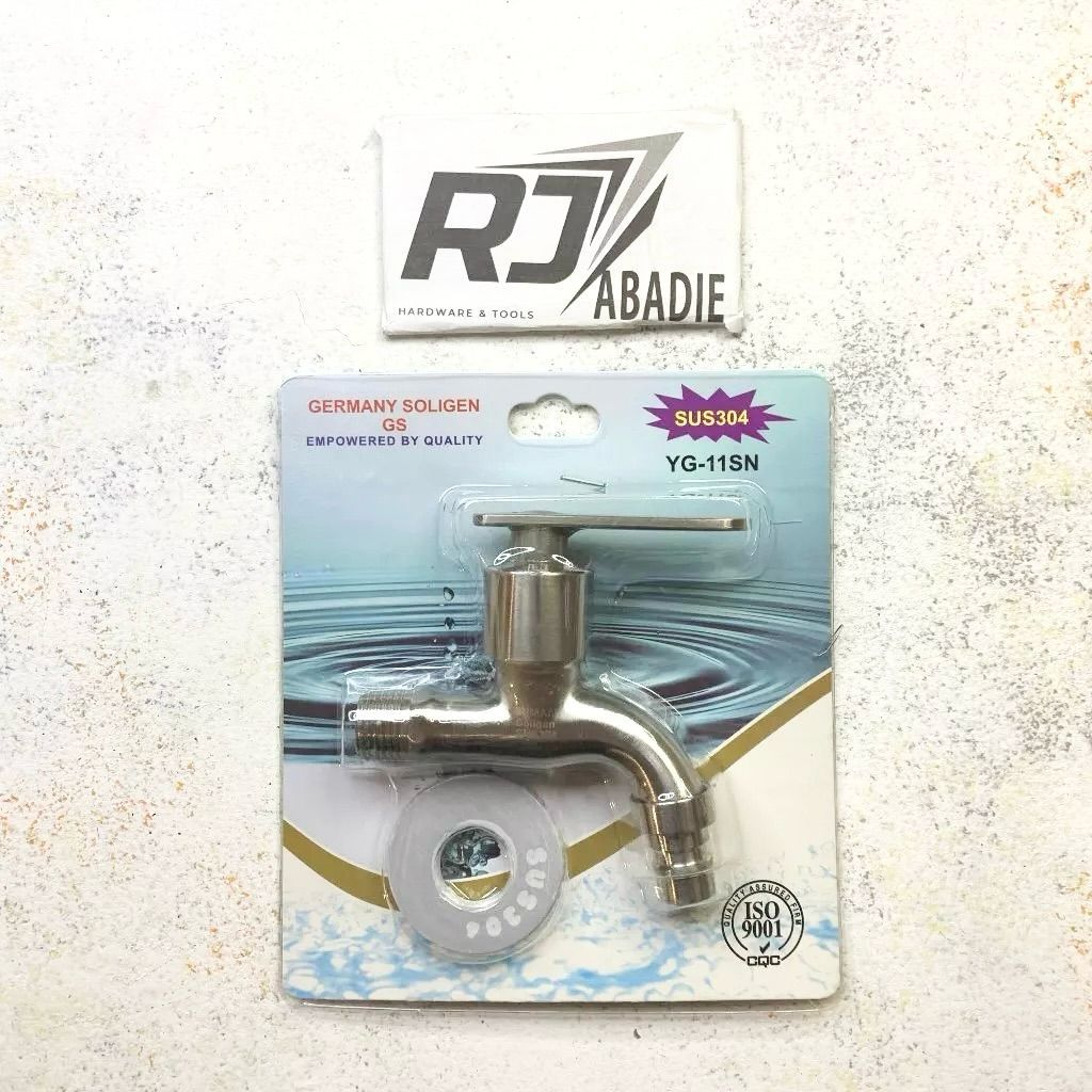 Jual Kran Air Keran Tembok Taman Kebun Stainless SUS304 Soligen YG-9 YG ...