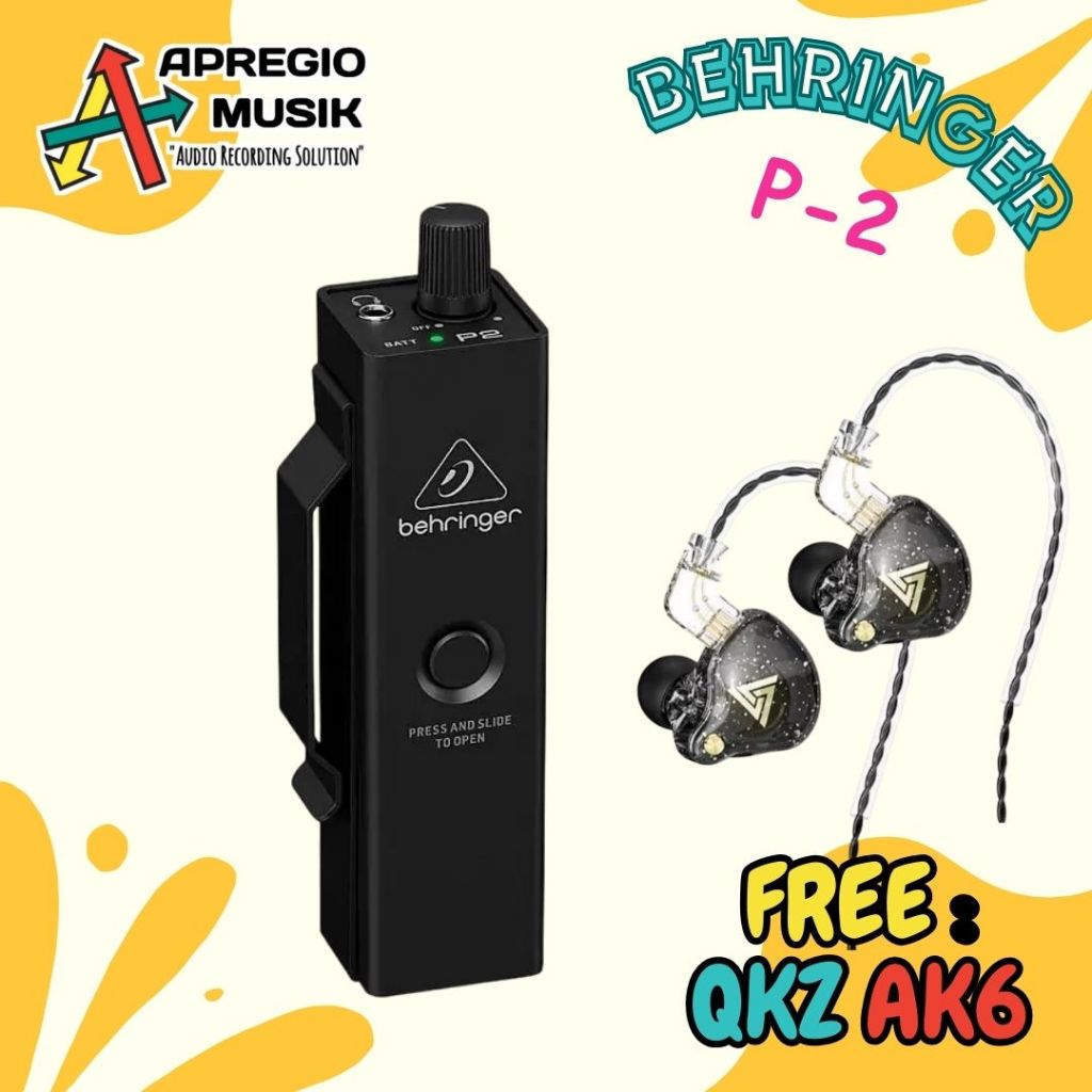 Jual Behringer P2 Powerplay P2 Ultra-Compact Personal Monitor In-Ear ...