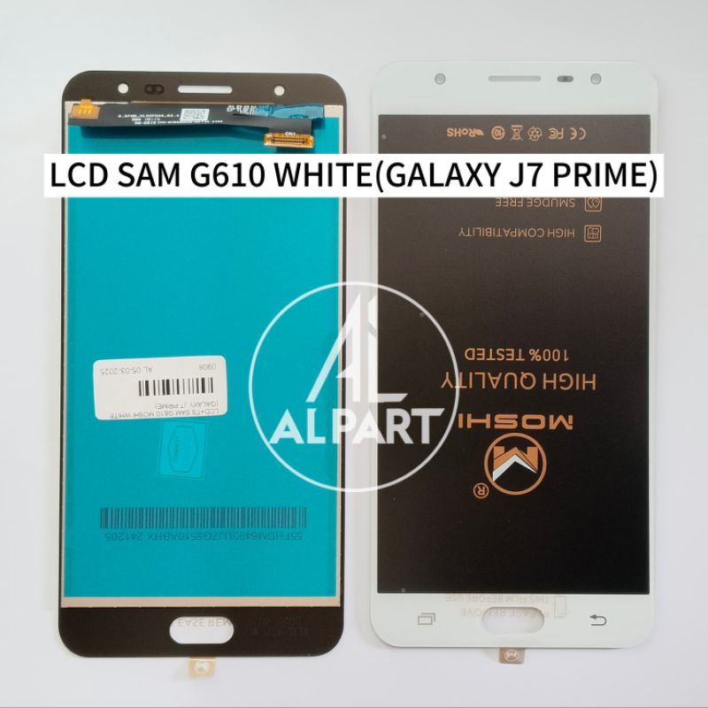 Jual LCD SAMSUNG G610 WHITE ( GALAXY J7 PRIME ) MOSHI FULLSET ...