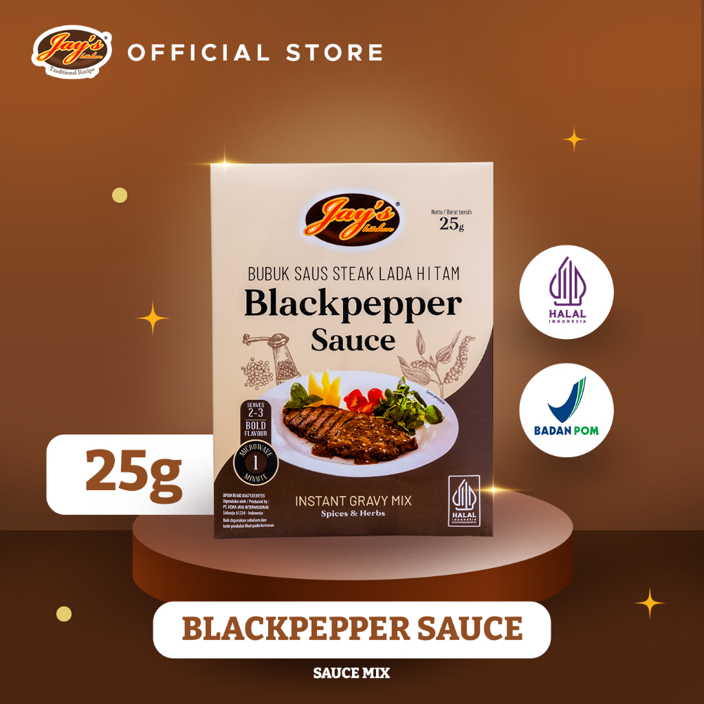 Jual Jay's Kitchen Blackpepper Sauce | Shopee Indonesia