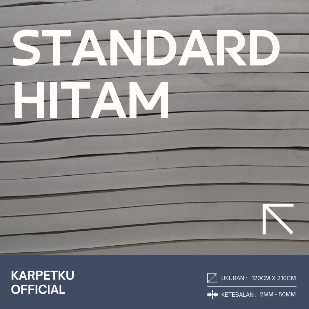 Jual Eva Sponge / Busa Hati / Spon Ati – HITAM (125 X 220) Ukuran 2 MM ...
