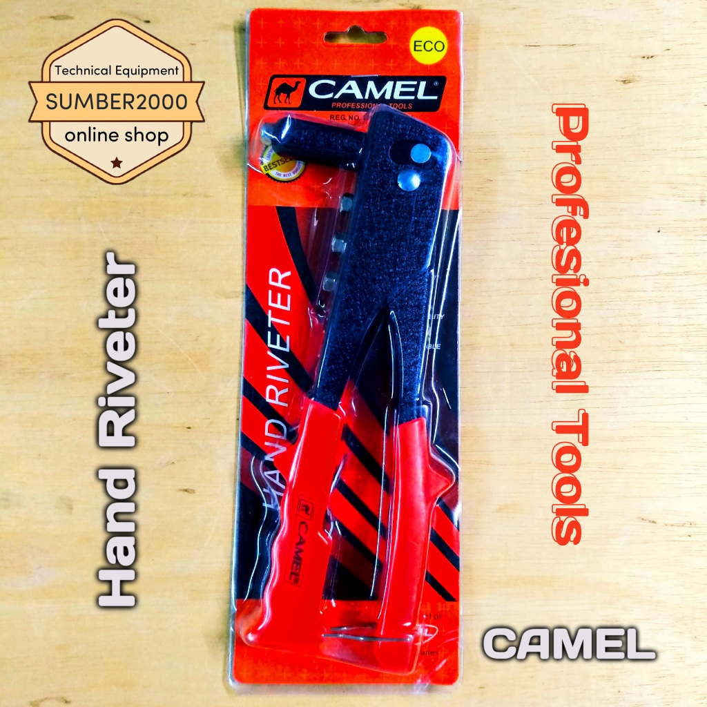 Jual TANG RIVET - HAND RIVETER CAMEL PROFESSIONAL TOOLS SET 4 SIZE ...
