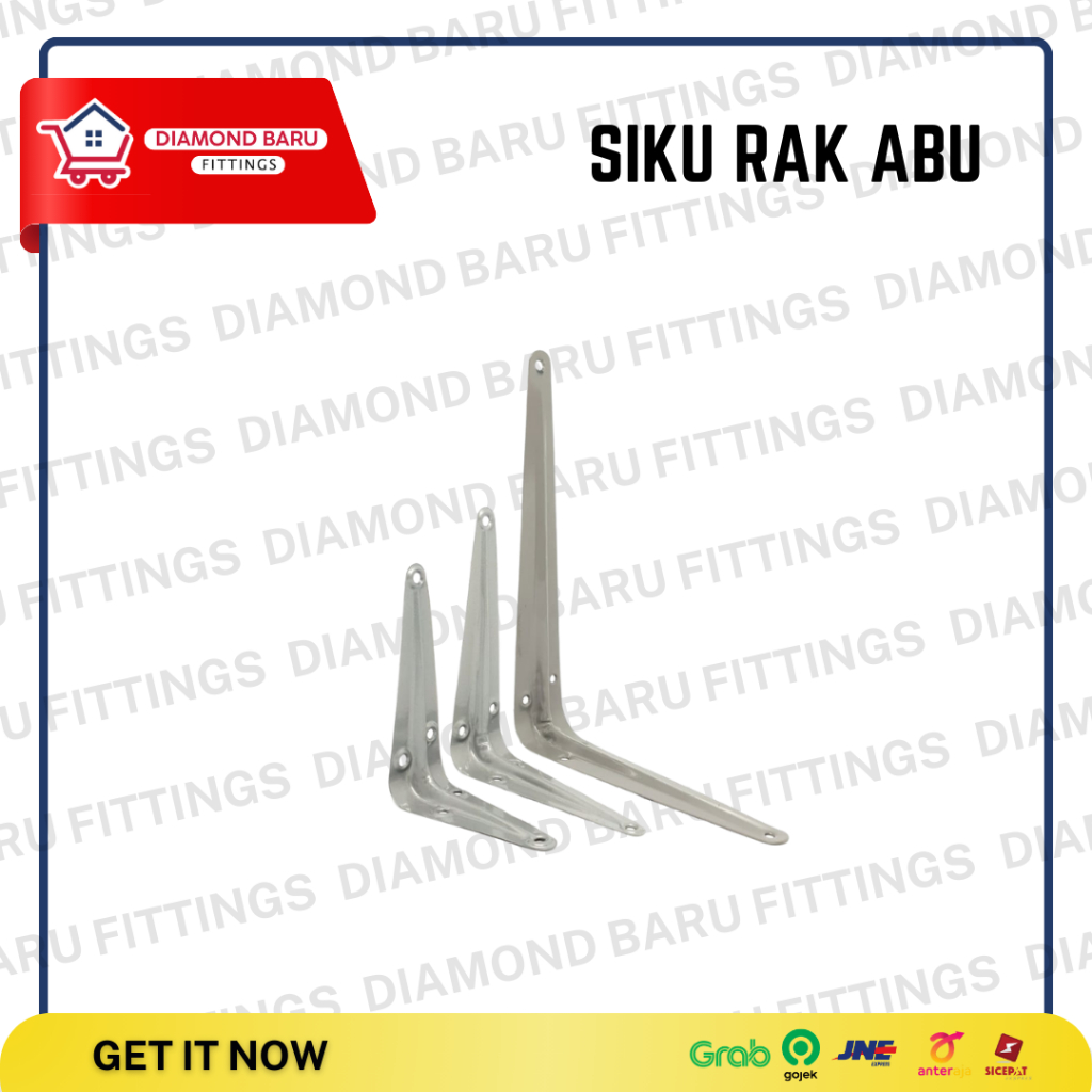 Jual Siku Rak Abu / Siku Rak L ABu | Shopee Indonesia
