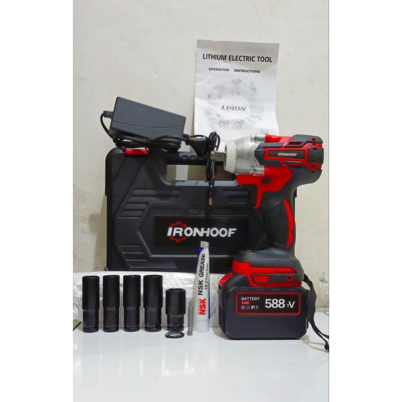Jual impact ironhoof merah 420nm Baterai jumbo 588v (15 cell) | Shopee ...