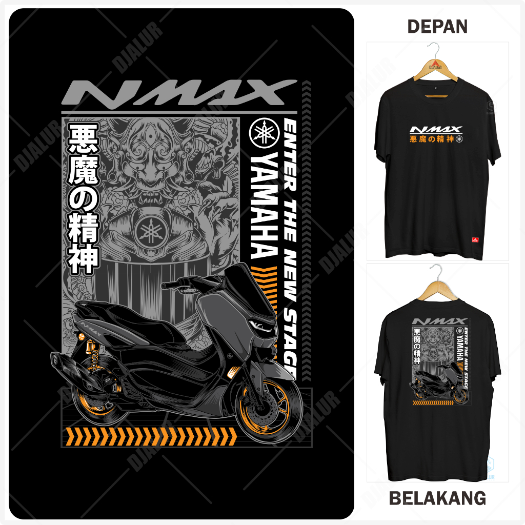 Jual Kaos NMAX Yamaha Motor Indonesia Kaos Distro Premium Mekanik ...