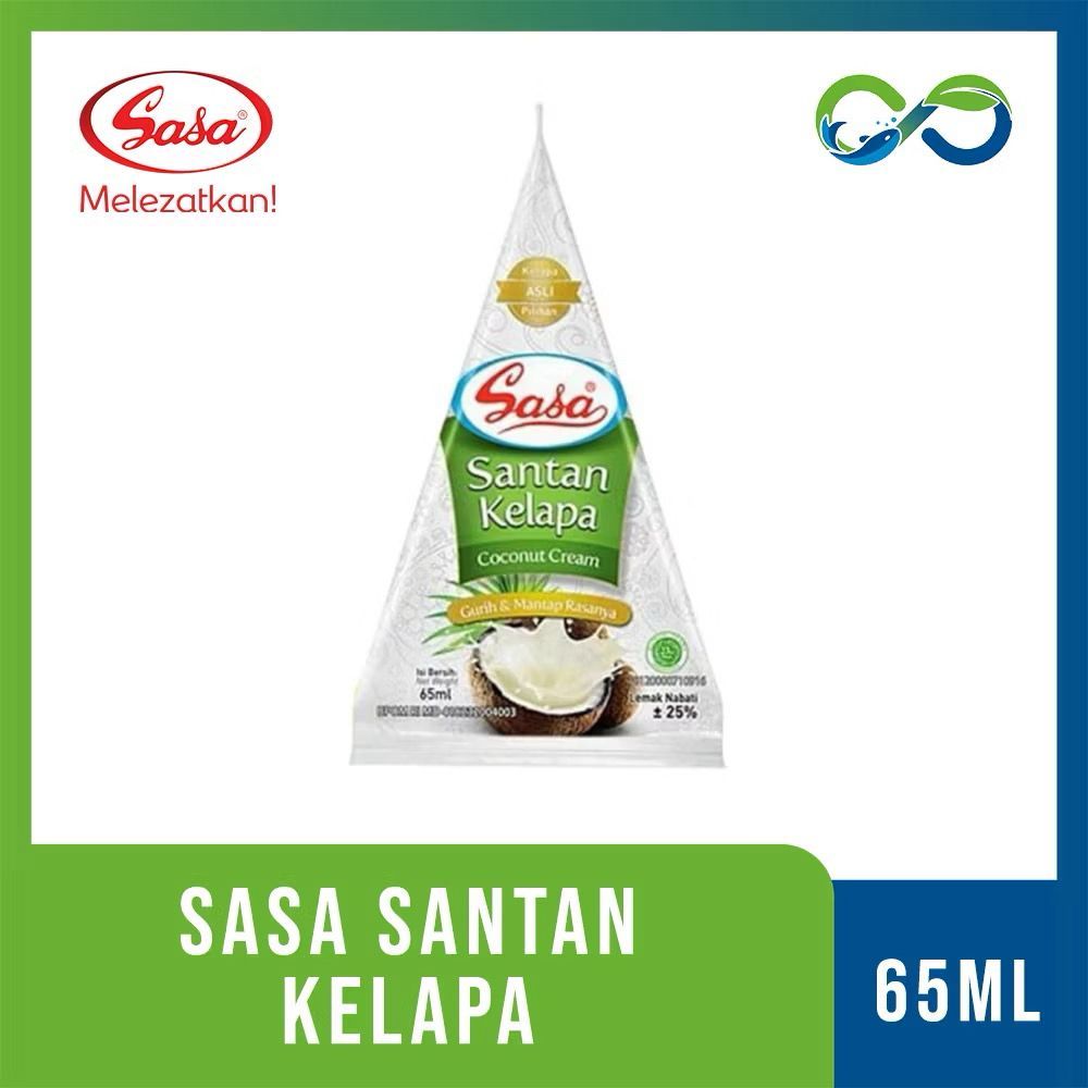 Jual Santan Sasa 65ml /Pcs Tanpa Mangkok Paket Santan Cair 65 ml Kara Santen 1pcs Kelapa Parut ...