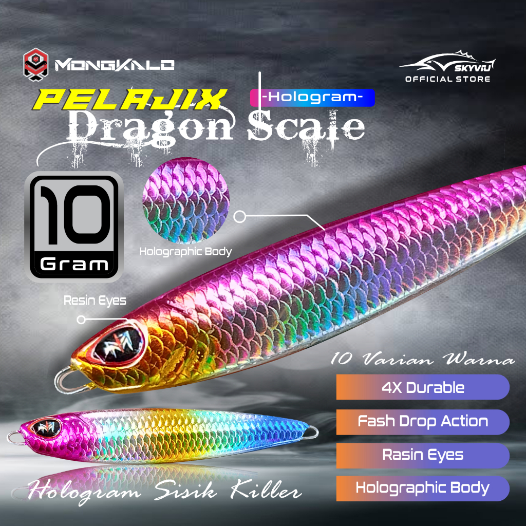 Jual Umpan Casting Micro Jig 10 Gram Mongkalo PELAJIX Ultralight Pancing UL Laut Metal Jig 10g ...