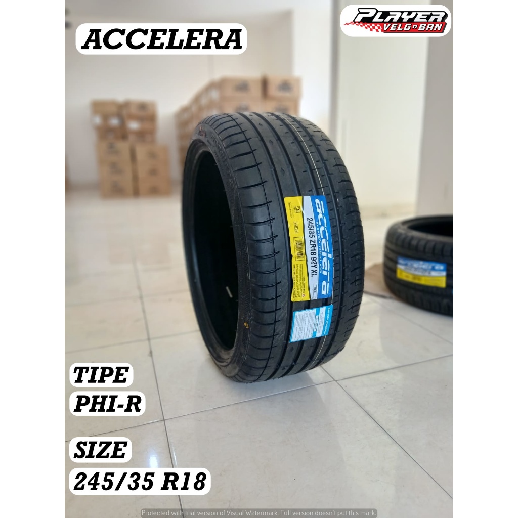 Jual BAN MOBIL TUBLES UKURAN 245/35 R18 BAN RADIAL EMPUK RING18 ACCELERA PHI-R PRODUKSI TERBARU ...