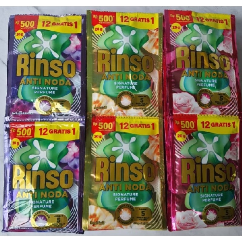 Jual 1 dus 104 saset Rinso Detergen cair 500san (8 renteng) | Shopee ...