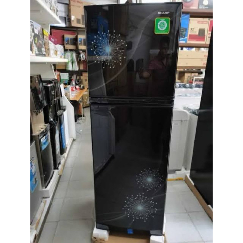 Jual Kulkas Sharp SJ-317 MG/ Kulkas SHARP 2 Pintu | Shopee Indonesia